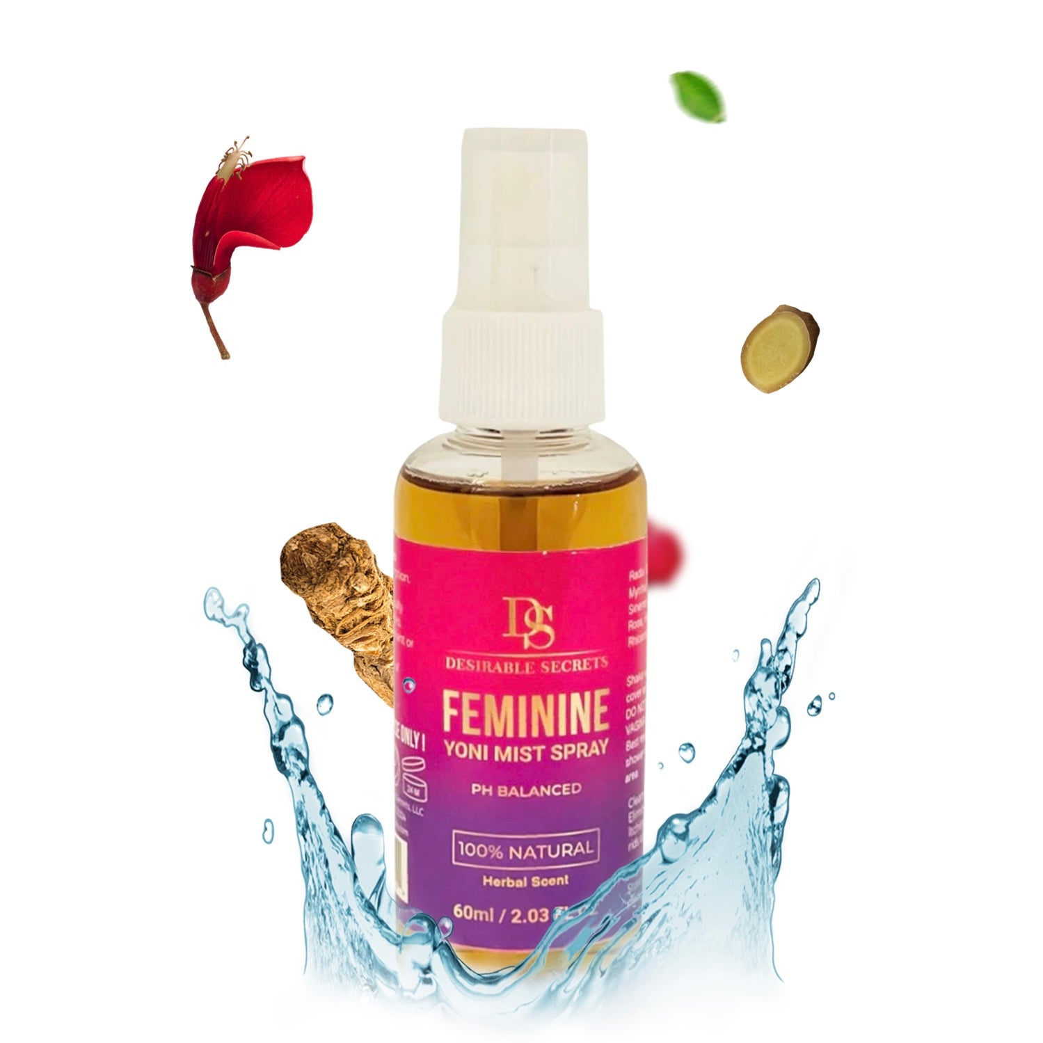 Yoni Fresh Mist | Feminine Vaginal Spray - Desirable Secrets